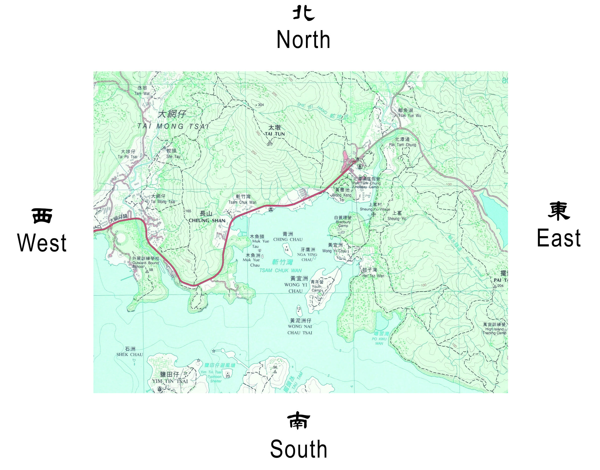 地圖及指南針運用